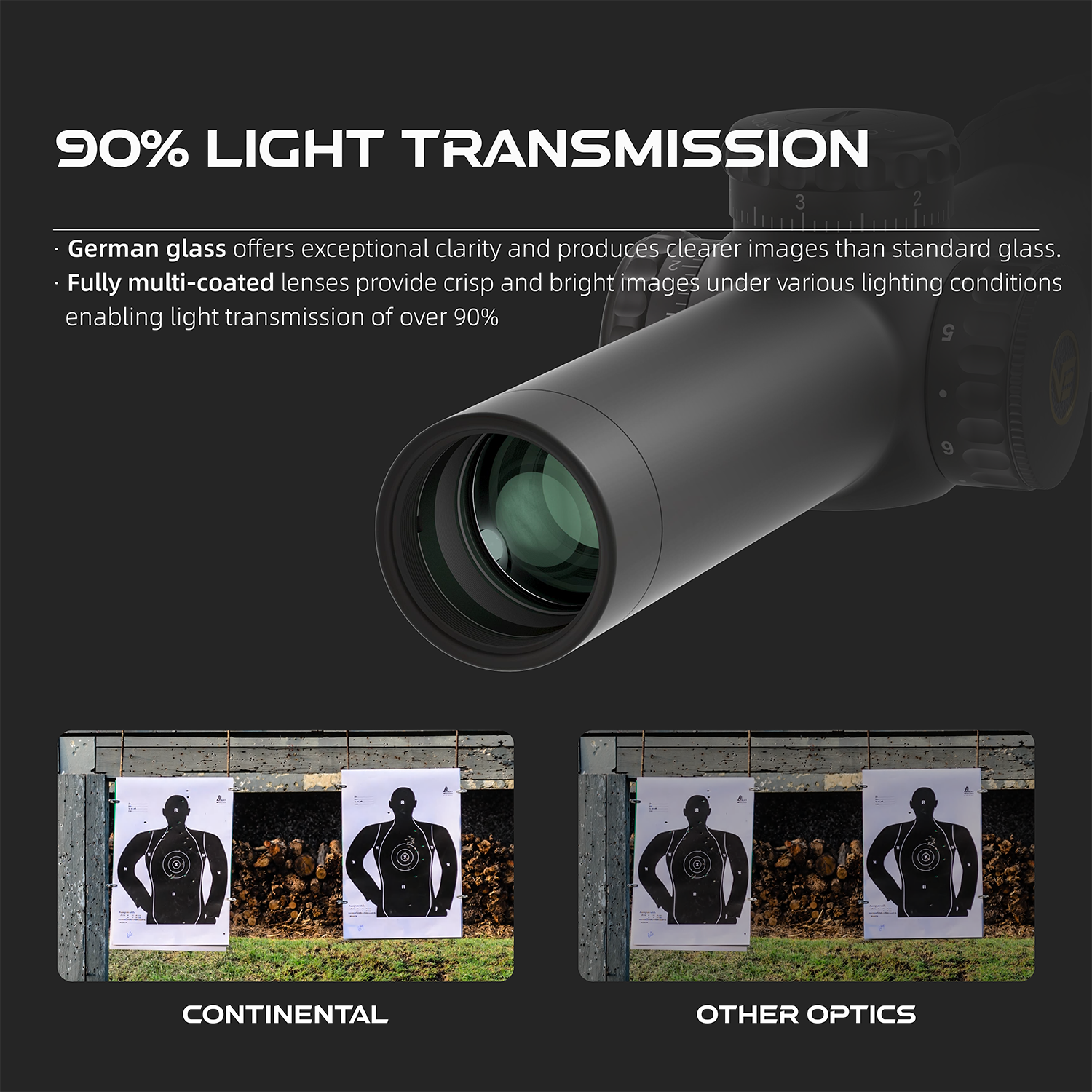 Continental 1-6x24i Fiber Tactical Riflescope (SCOC-44) – Vector Optics ...